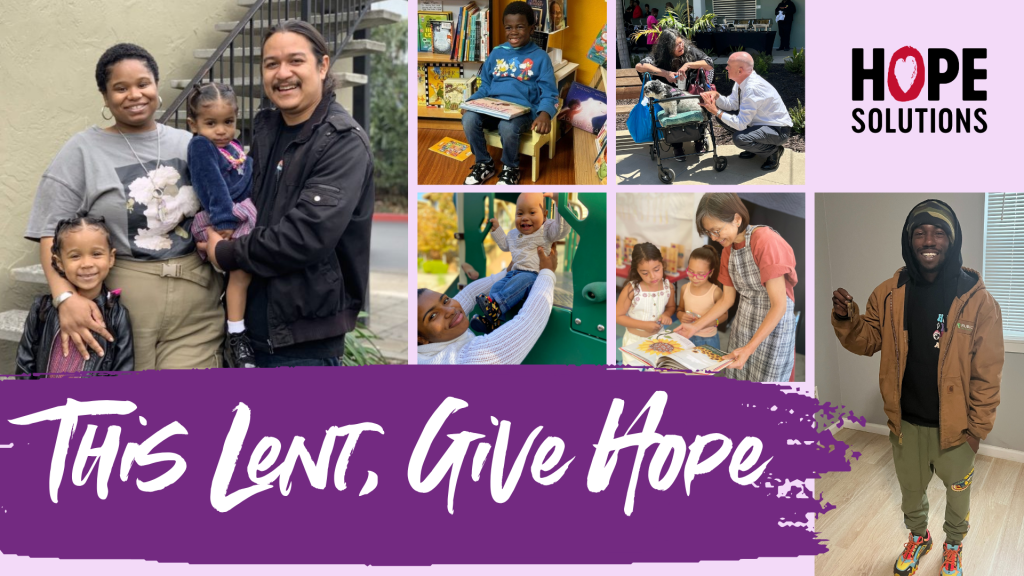 This Lent - Give Hope - Hope Solutions